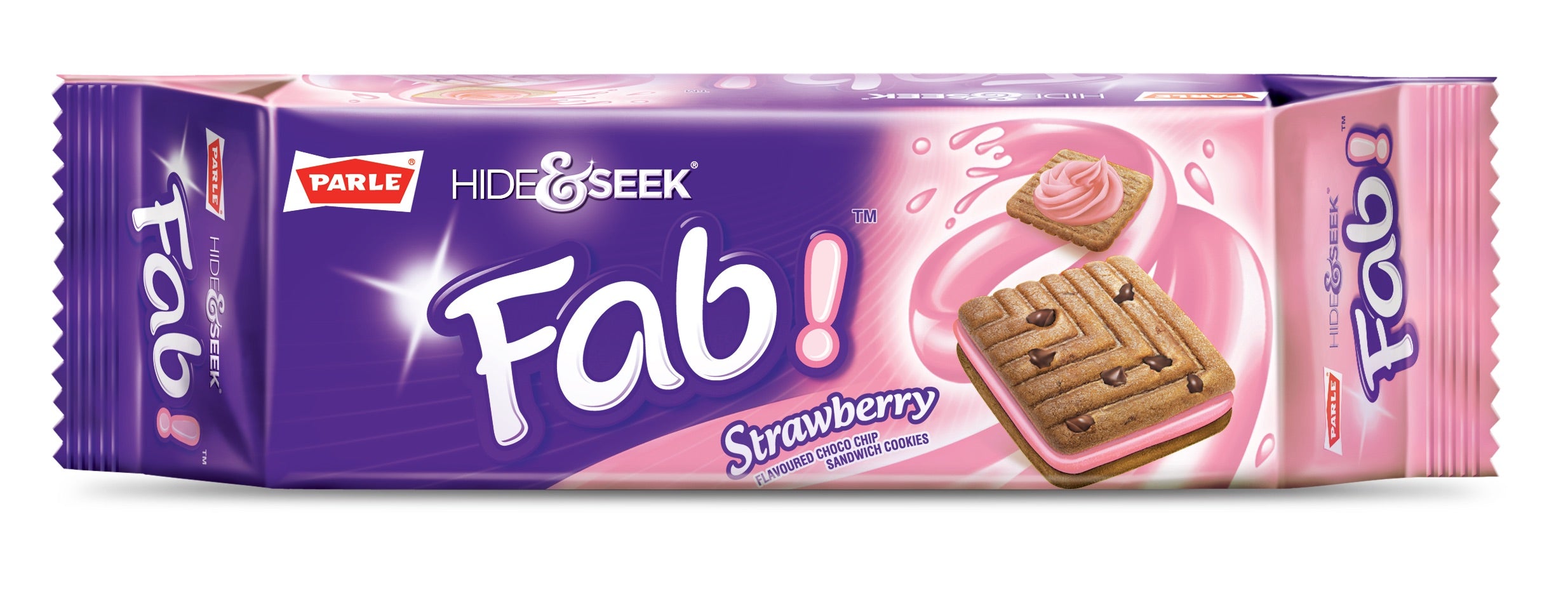 Parle Hide & Seek Fab Strawberry Cookies- 112g – Surati Snacks - Buy ...