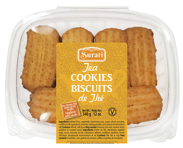Tea Cookies - 340g – Surati Snacks - Buy Indian Snacks & Sweets