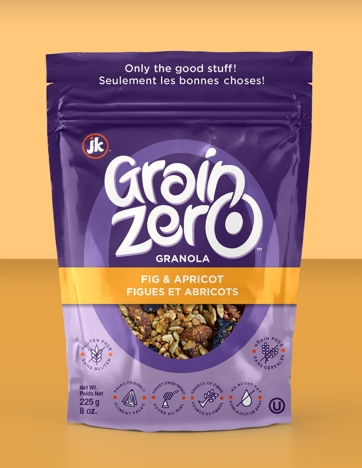 Fig & Apricot Granola (225g) – Surati Snacks - Buy Indian Snacks & Sweets
